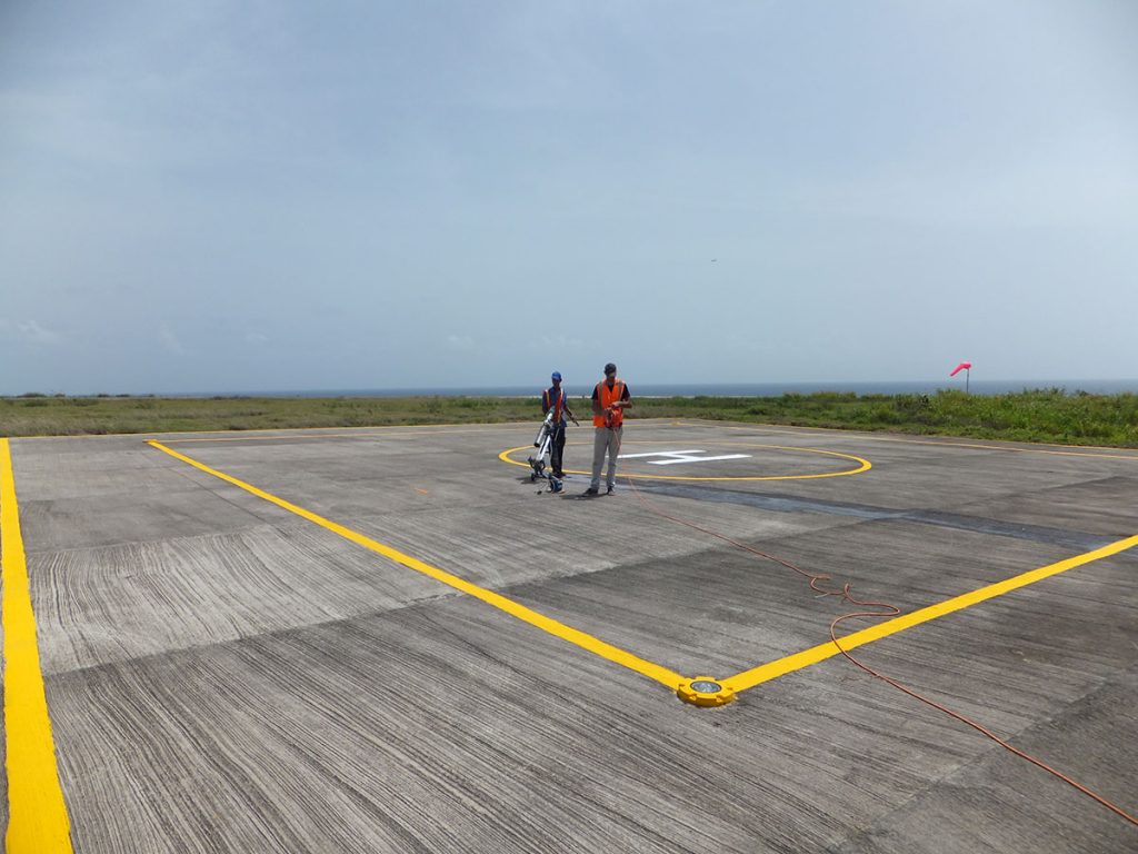 Geotechnical and surface survey at BES islands airports - CEGE Caribbean